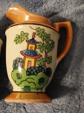 LUSTERWARE ANTIQUE JAPAN | Bags | Made In Japan Hand Painted Vintage ...